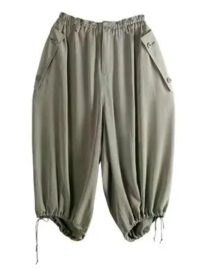 Y’s Drawstring-hem Trousers - Grey
