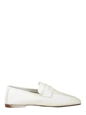 SOPHIQUE Leather Loafers - White