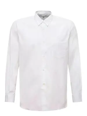 Comme Des Garçons Long-sleeve Pocket Shirt - White