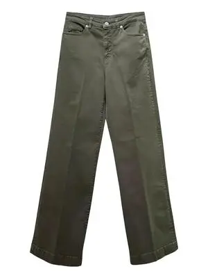 NINE:INTHE:MORNING Patch-pocket Trousers - Green