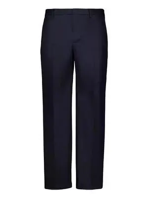 Gucci Straight-leg Striped Trousers - Blue