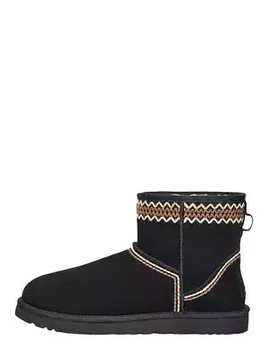UGG Classic Mini Atherton Suede Boots - Black