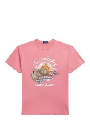 Polo Ralph Lauren Short-sleeved Print T-shirt - Pink