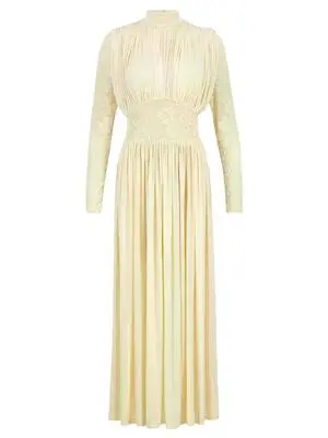 Zimmermann Rebellion Draped Maxi Dress - Neutrals
