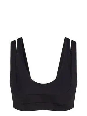 SKIMS Double-strap Scoop Bra - Black