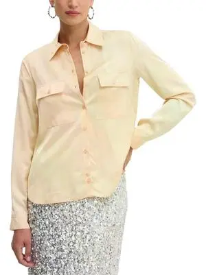 PATRIZIA PEPE Buttoned Pocket Shirt