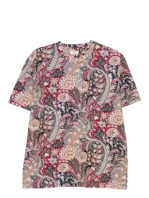 Etro Paisley-print T-shirt - Red