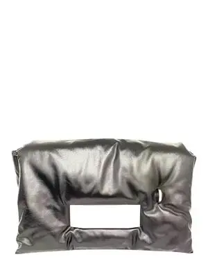 Rick Owens Pillow-effect Leather Shoulder Bag - Black