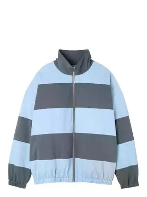 Sunnei Striped Zip Jacket - Blue