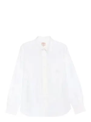 BRAIN DEAD X Brooks Brothers Buttoned Long-sleeve Shirt - White
