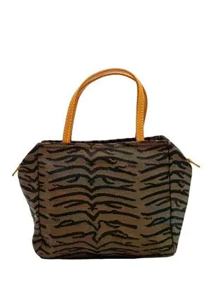 Fendi 2010-2025 Zebra Print Handbag - Brown