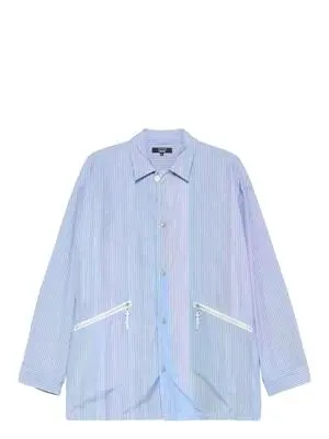 Comme Des Garçons Striped Shirt - Blue