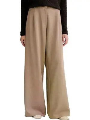 SESSUN Palazzo Trousers - Neutrals