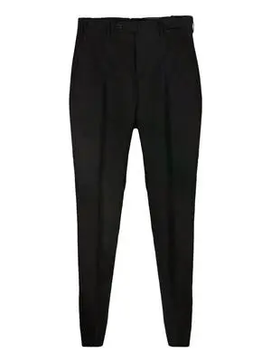 Incotex Pleated Tailored Trousers - Black
