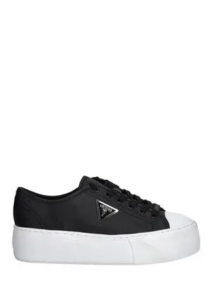Guess Platform Logo Sneakers - Black