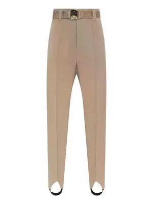 Bogner Belted Stirrup Trousers - Neutrals