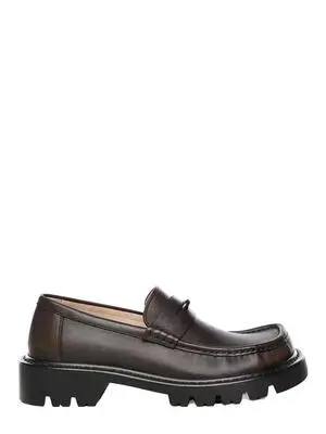 Loewe 40mm Lug-sole Loafers - Brown