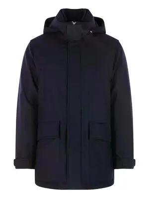 Zegna Single-breasted Coat - Blue