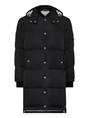 Thom Browne Snap-fastening Padded Coat - Black