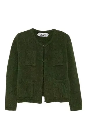 Lna Pocket Cardigan - Green