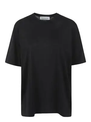THE FRANKIE SHOP Harper Cotton T-shirt - Black