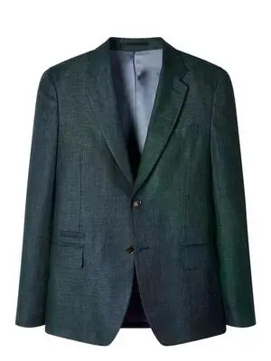 Paul Smith Slub-texture Jacket - Green
