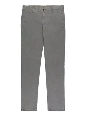 SLOWEAR Mélange-effect Tailored Trousers - Grey