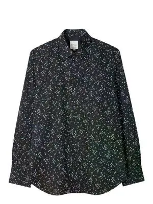 Paul Smith Ditsy Floral Print Shirt - Blue