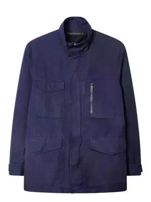 Paul Smith Multi-pocket Zip-front Jacket - Blue