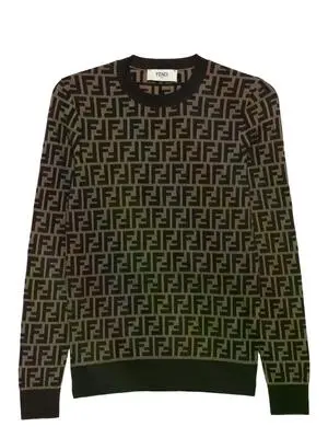 FENDI Logo Pattern Sweater