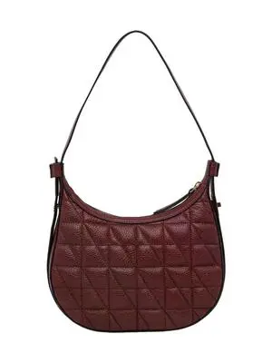 Geox Maryemy Quilted Shoulder Bag - Red