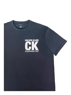 Calvin Klein Logo-print T-shirt - Blue