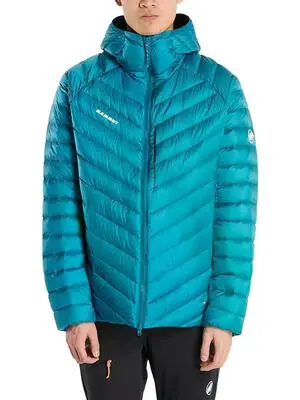 MAMMUT Broad Peak In Hooded Jacket - Blue