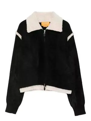 Guest In Residence Zip Cashmere Cardigan - Black