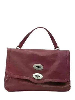 ZANELLATO Small Postina Studded Tote - Red