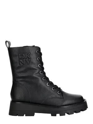Dkny Sejal Lug-sole Boots - Black