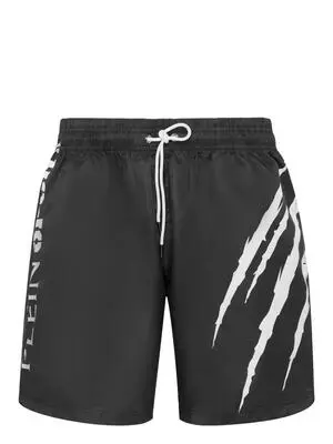 PLEIN SPORT Swim Shorts - Black