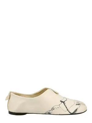 LORO PIANA Graphic-Print Loafers