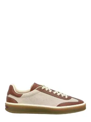 LORO PIANA Embossed Logo Tennis Walk Sneakers