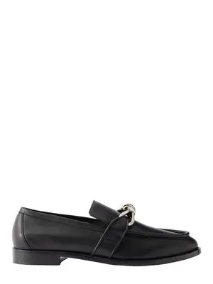 Bottega Veneta Astaire Knot-detailed Loafers - Black