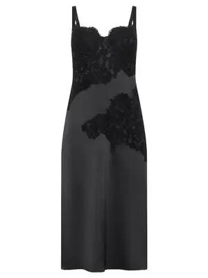 L'Agence Senna Midi Dress - Black