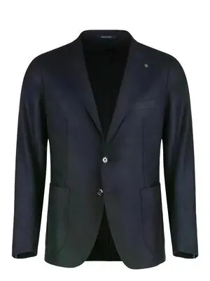 Tagliatore Wool Blazer - Blue