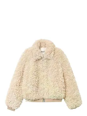 MARANT ETOILE Tayma Ribbed Jacket Neutrals