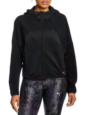 PUMA Yogini Zip-up Hoodie - Black