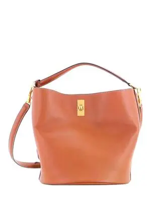CELINE 16 Bag Leather Bucket Bag