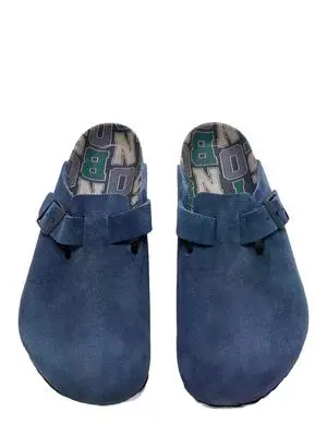 BIRKENSTOCK Boston Buckle Mule - Blue
