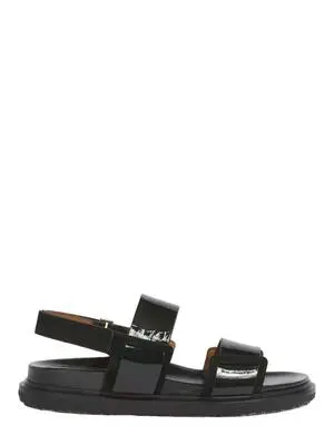 Marni Patent Sandals - Black