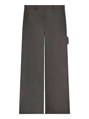 COURREGES Belt-loops Trousers - Grey