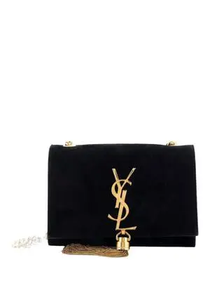 SAINT LAURENT Monogram Tassel Crossbody Small Shoulder Bag