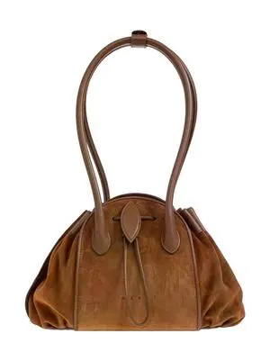 Marni Tulipea Drawstring-closure Shoulder Bag - Brown